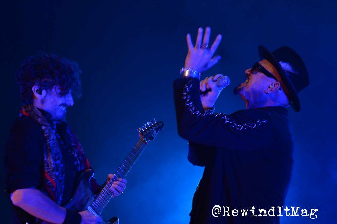 Geoff Tate and Adrian Vandenberg at the Peabody Auditorium in Daytona ...